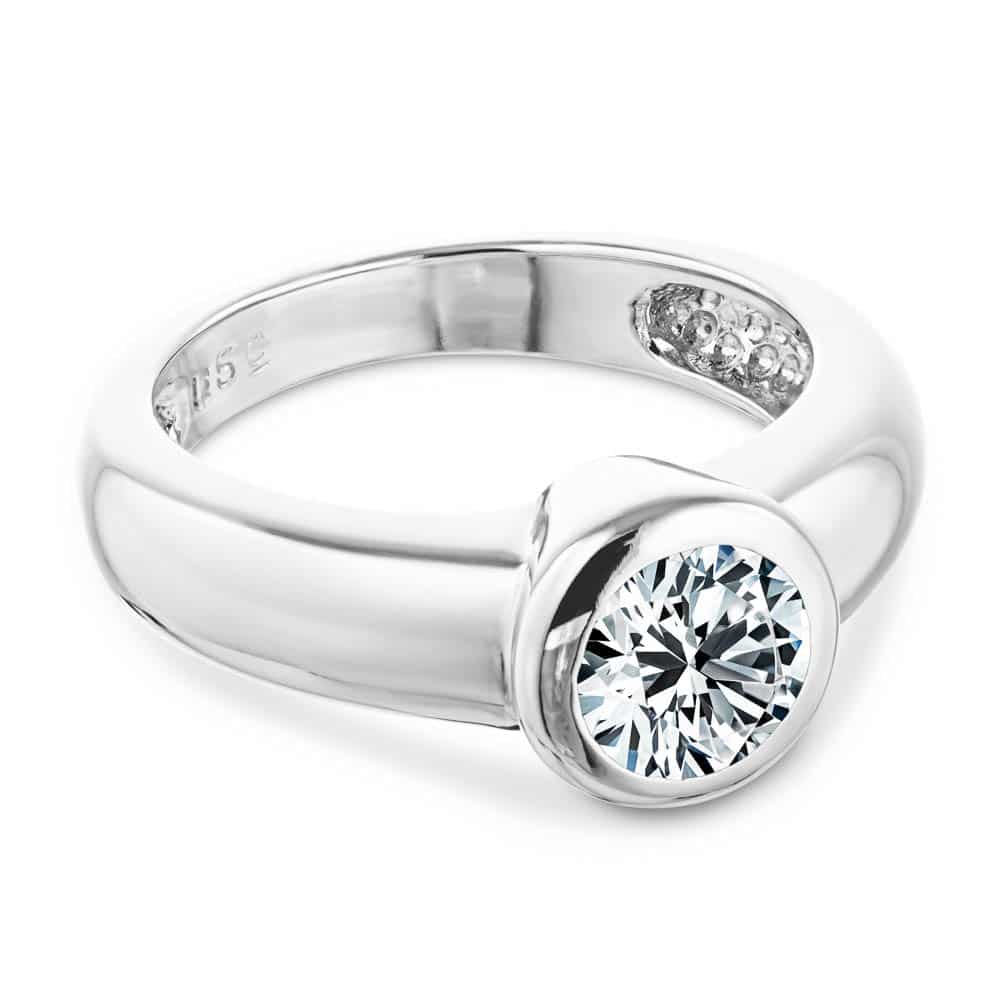 Primrose Solitaire Ring Lab Grown Diamonds | MiaDonna